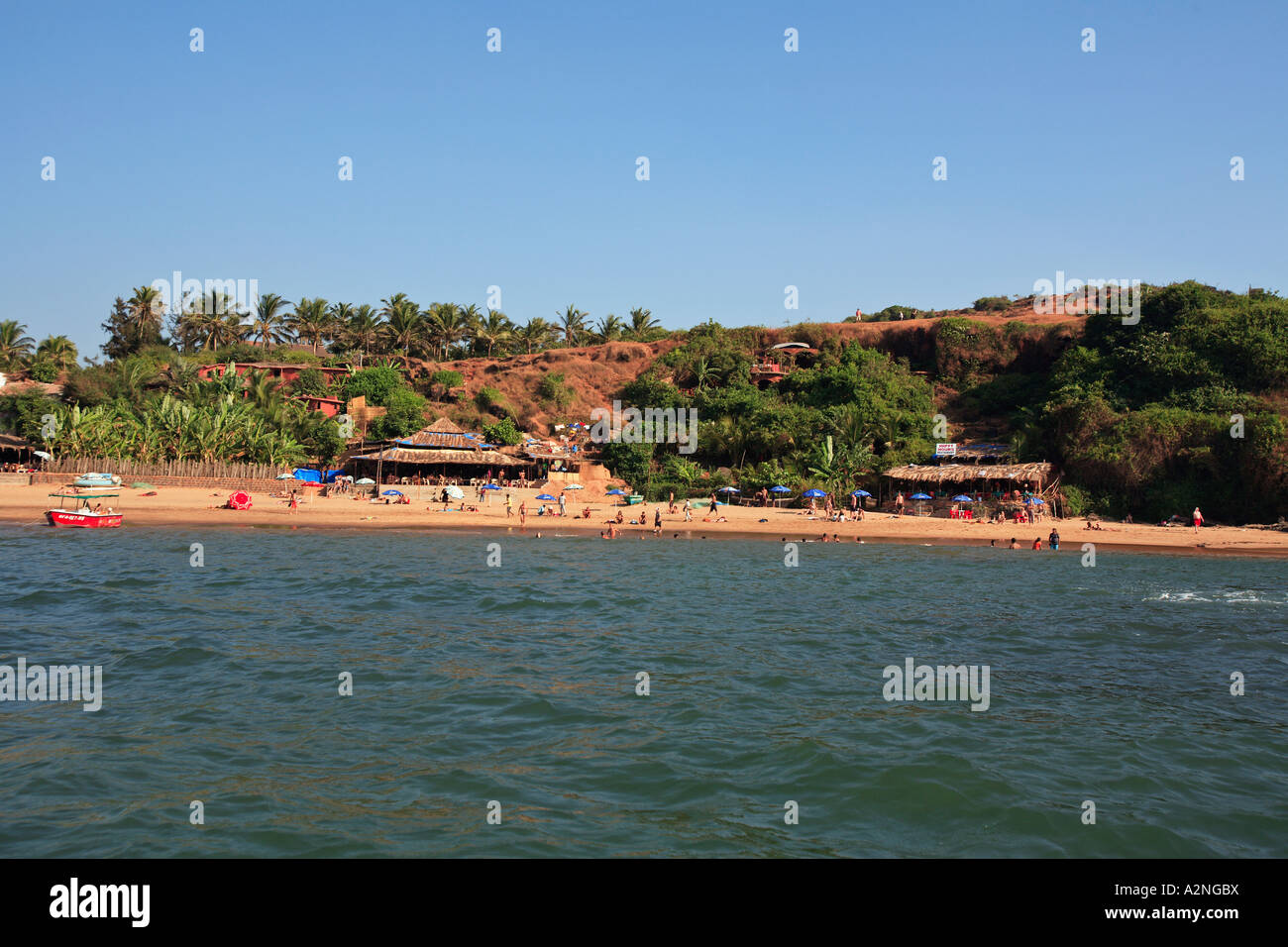 Anjuna market tourists hi-res stock photography and images - Alamy