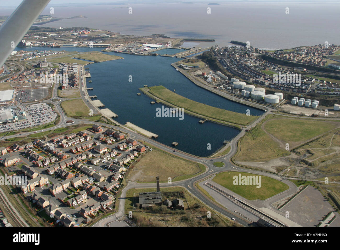 Barry docks wales aerial hi-res stock photography and images - Alamy