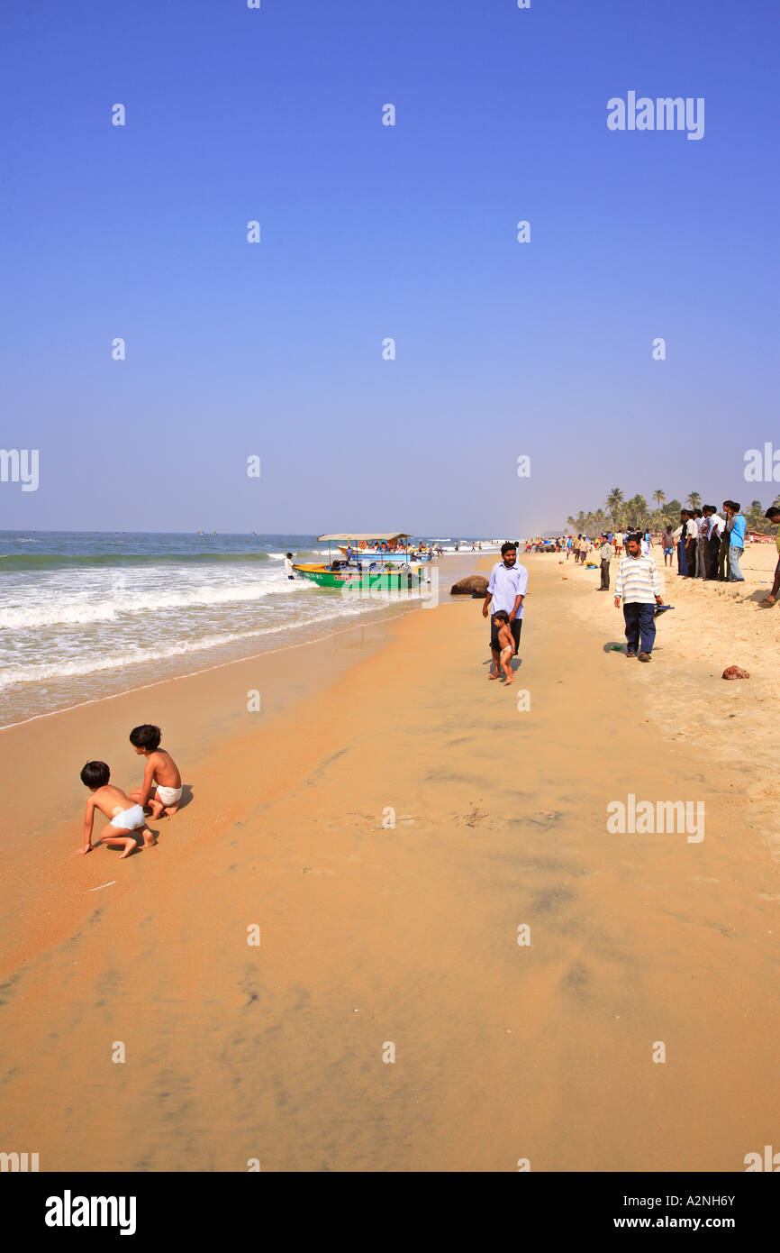 INDIA SOUTH GOA UTORDA BEACH Stock Photo - Alamy