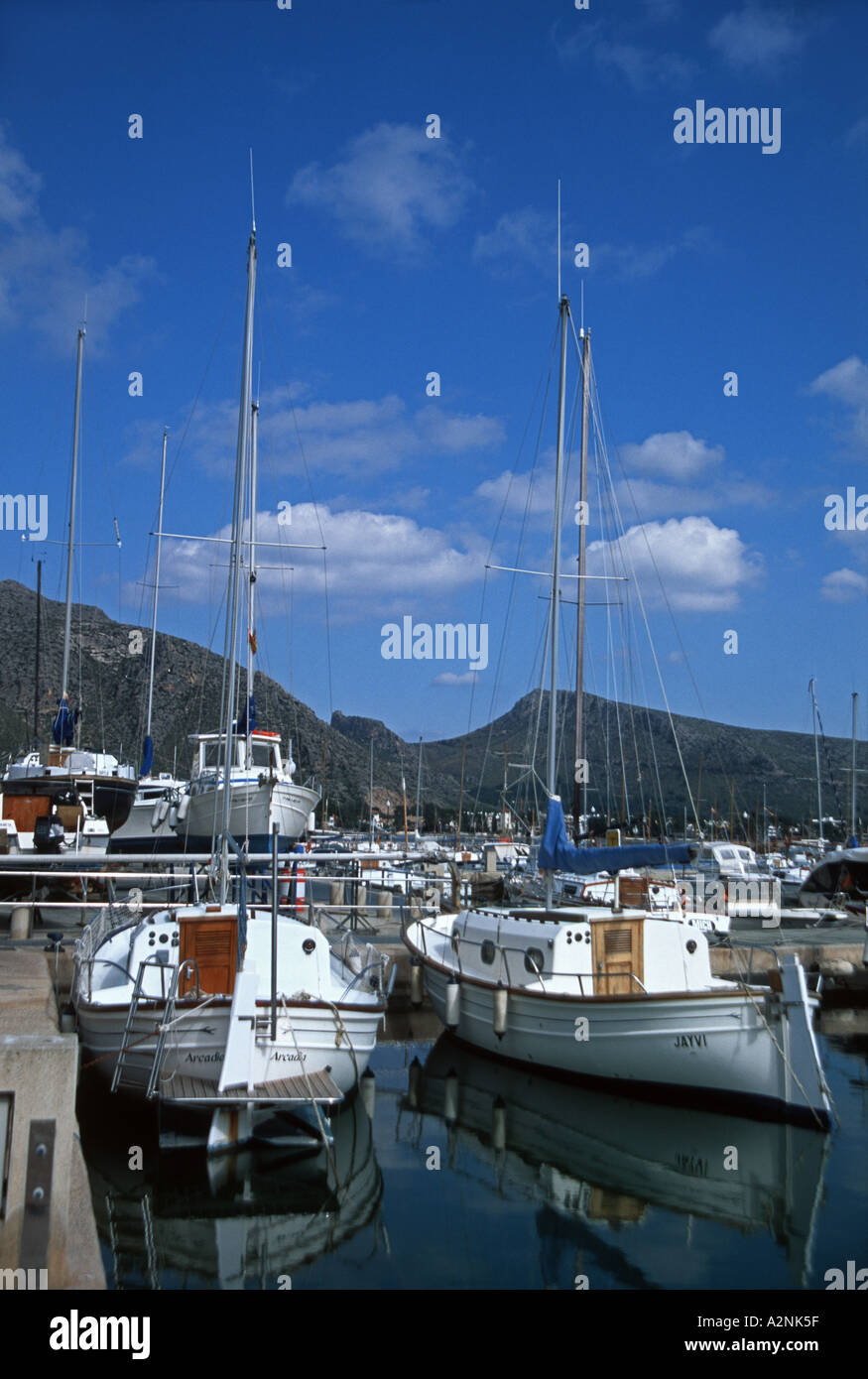 Port de Pollença Stock Photo - Alamy