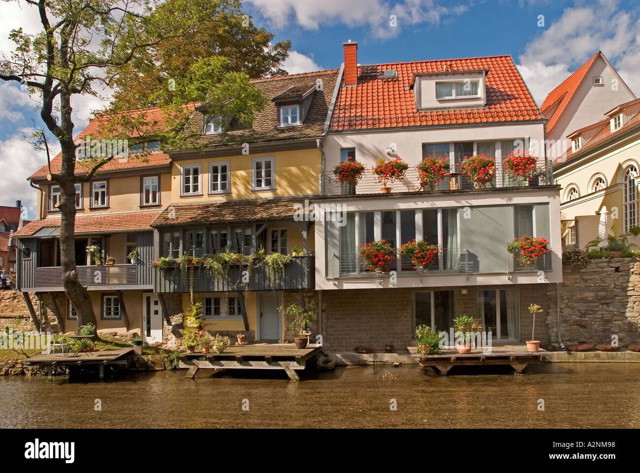 Erfurt river gera thuringen germany hi-res stock photography and images ...