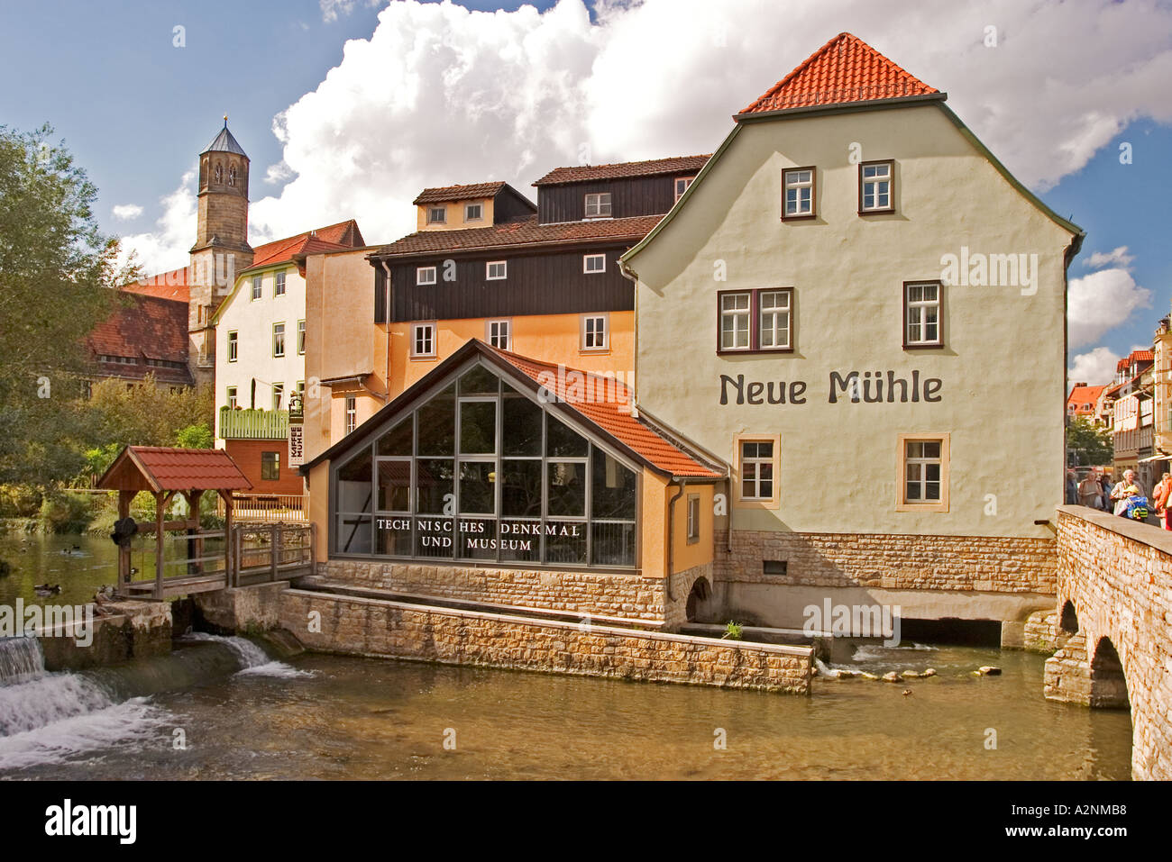 Erfurt river gera thuringen germany hi-res stock photography and images ...