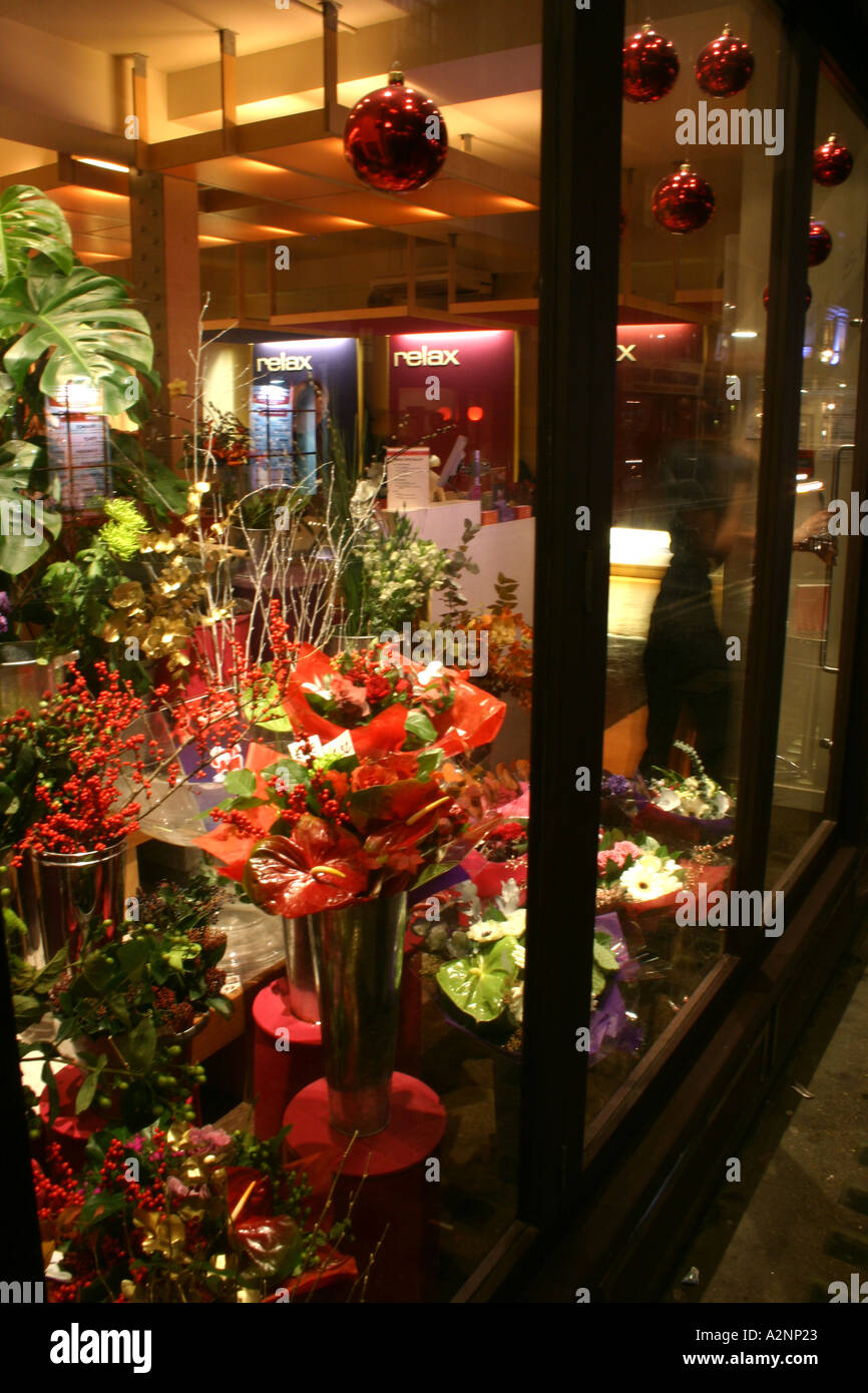 Flower Shop in Soho London Stock Photo - Alamy