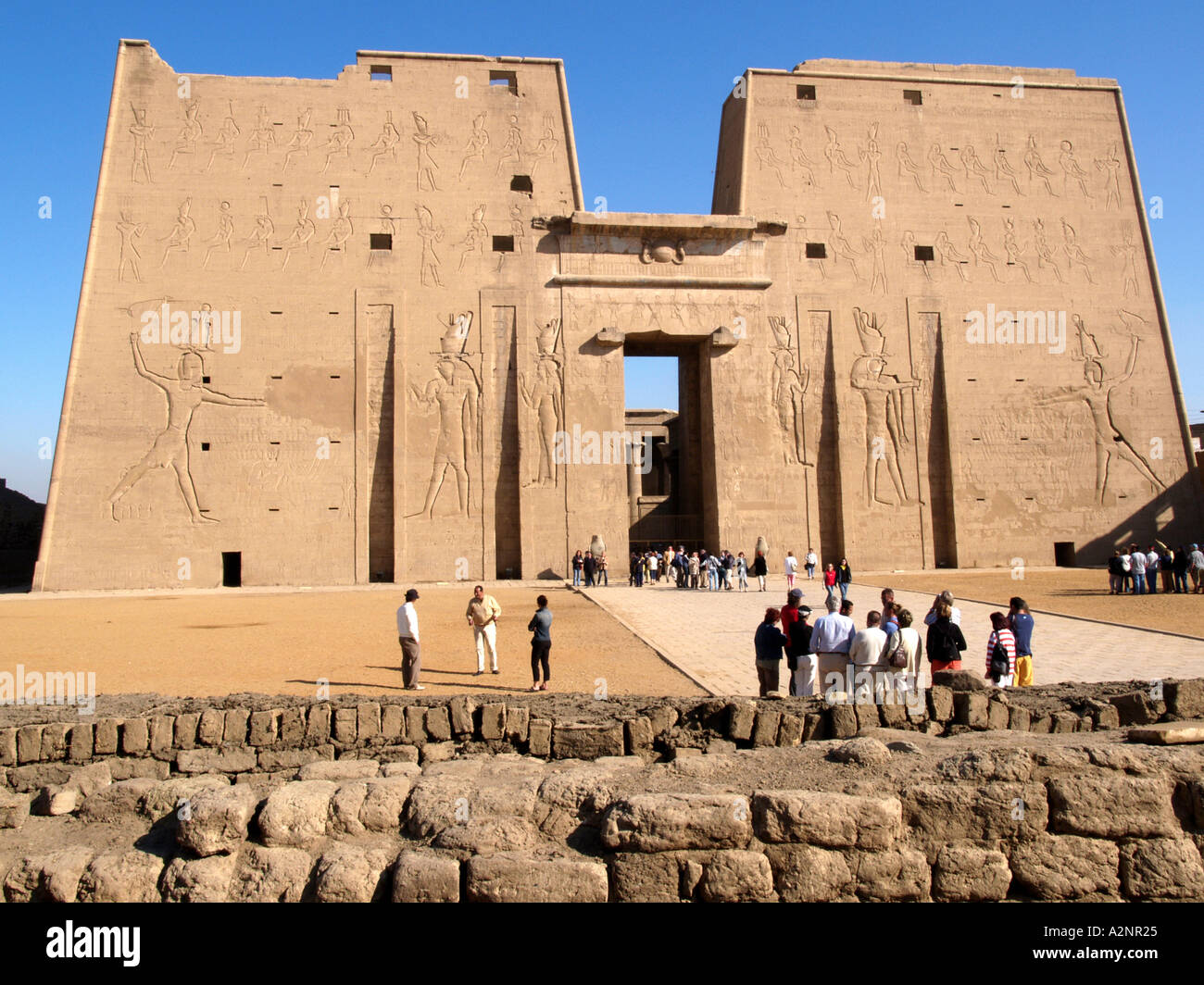 temple of Horus Egypt Stock Photo - Alamy
