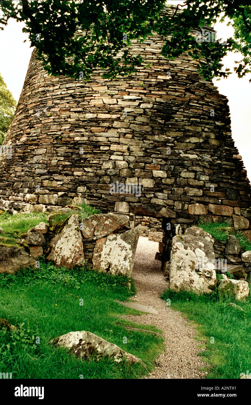 An Ancient Scottish Broch Stock Photo - Alamy