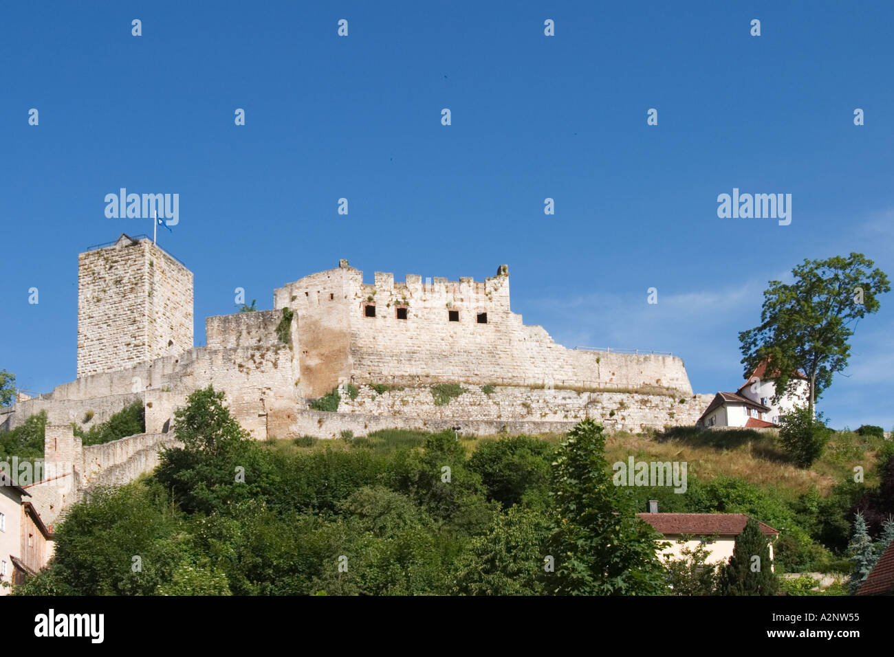 castle Pappenheim Germany Stock Photo - Alamy