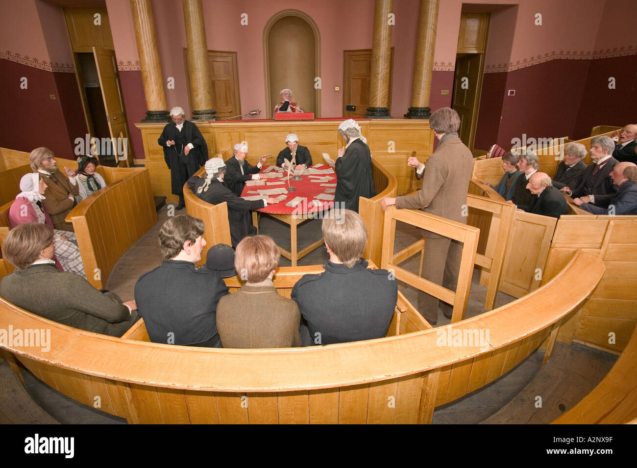 Cortroom hi-res stock photography and images - Alamy