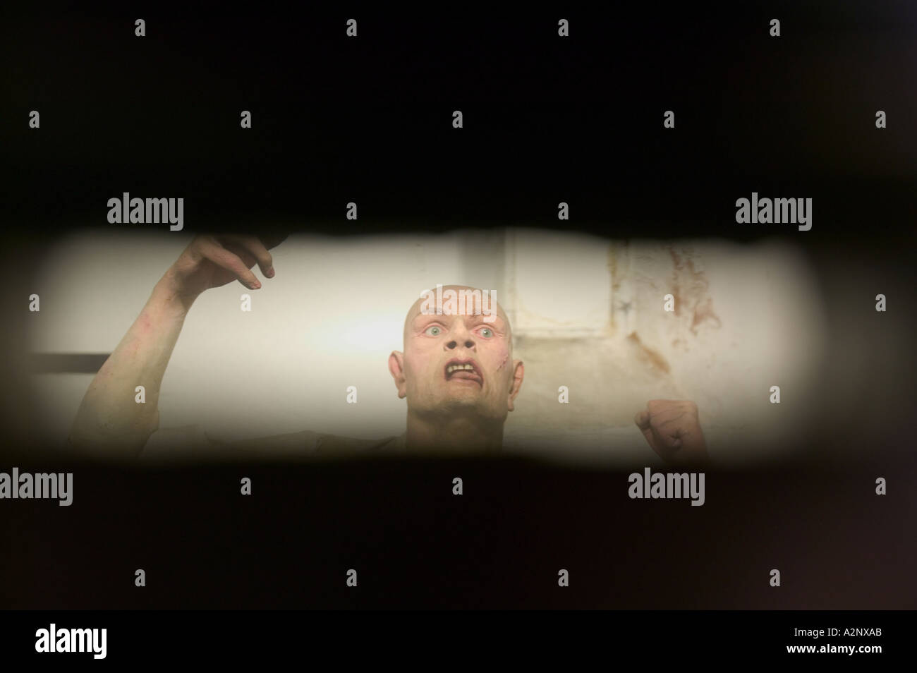 mad prisoner in Inveraray prison museum Stock Photo - Alamy