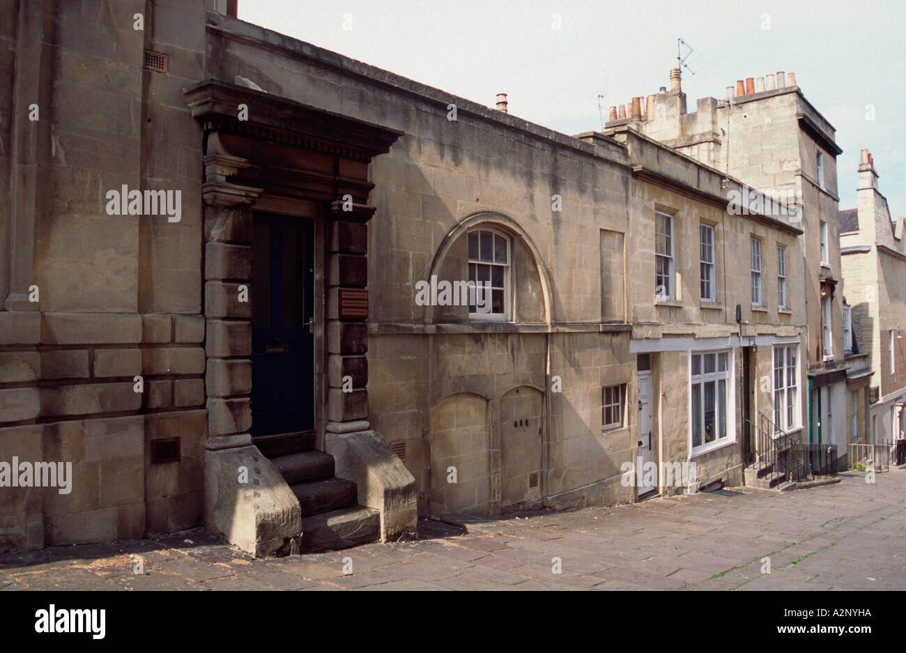 Buildings in Hay Hill, Bath Spa, UK Stock Photo - Alamy