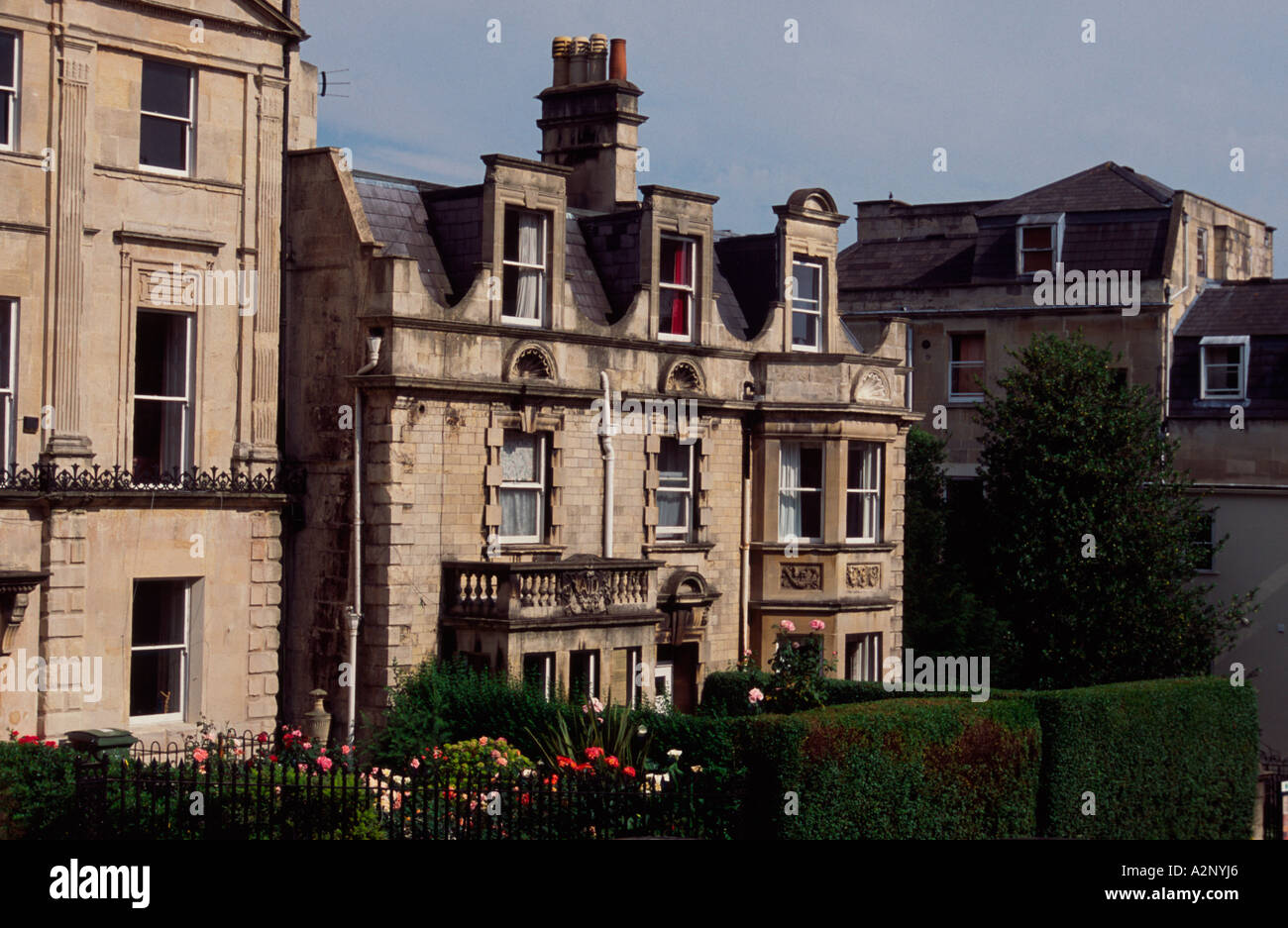 Buildings in Lansdown Road, Bath Spa, England UK Stock Photo - Alamy