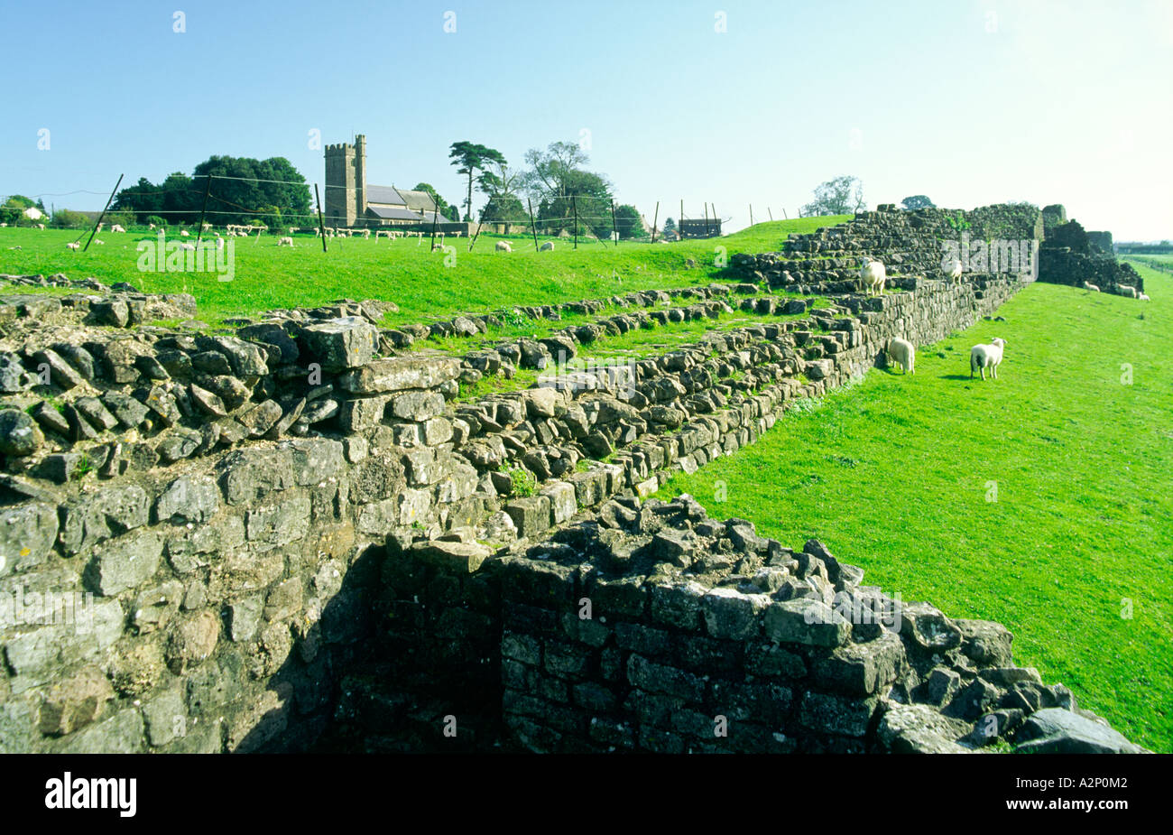 Roman wales hi-res stock photography and images - Alamy