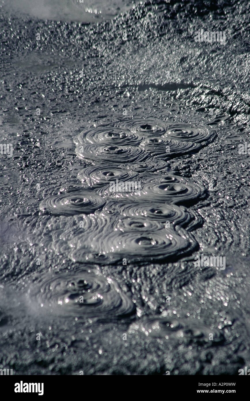 Pattern in mud Stock Photo - Alamy