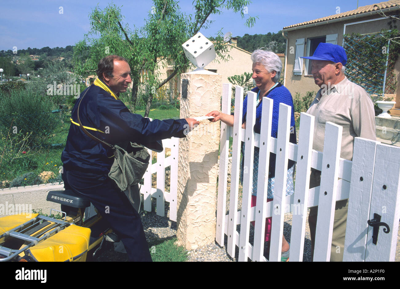 Rural postal worker hi-res stock photography and images - Alamy