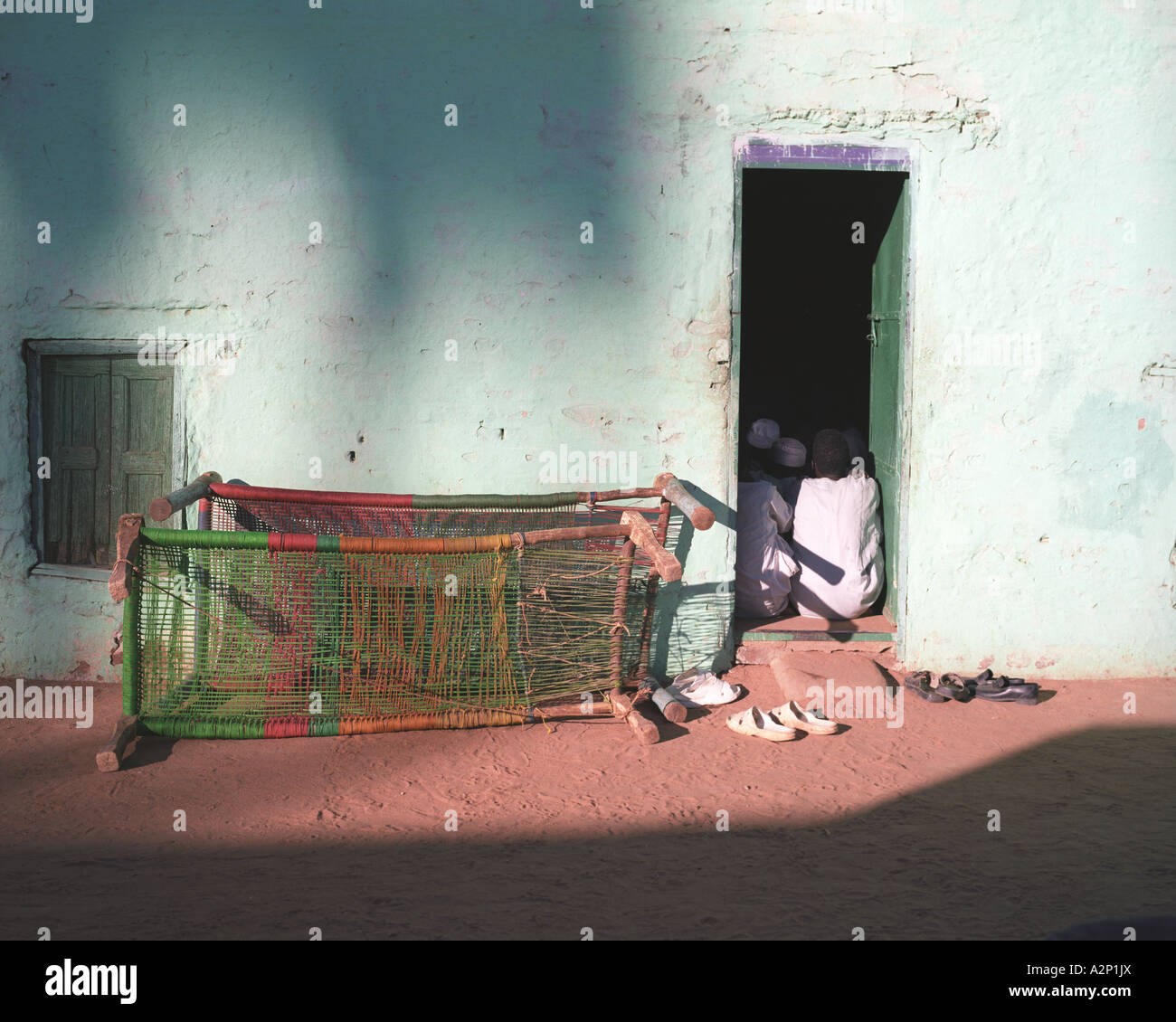 Khalwa, Coranic school of Omdawanban Sudan Stock Photo - Alamy