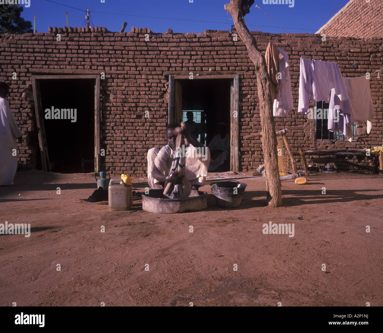 Khalwa, Coranic school of Omdawanban Sudan Stock Photo - Alamy