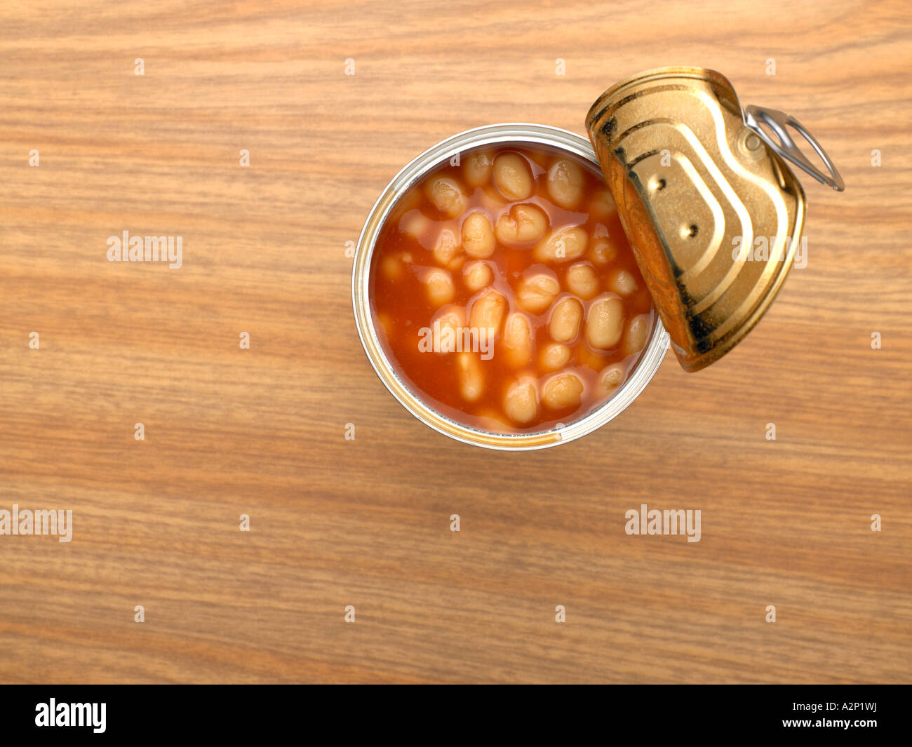 Open baked bean tin hi-res stock photography and images - Alamy