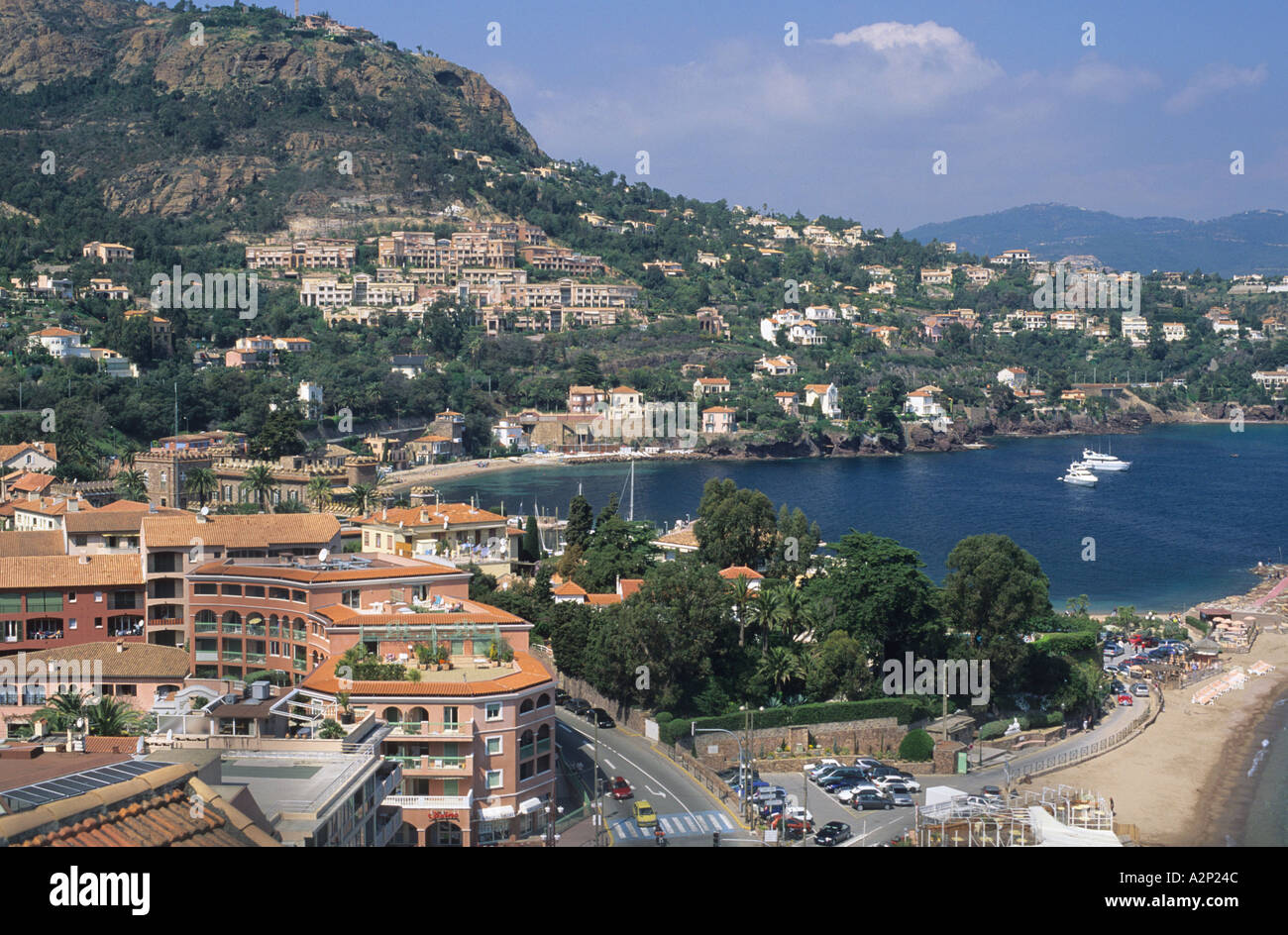 The French Riviera west of Nice France Stock Photo - Alamy