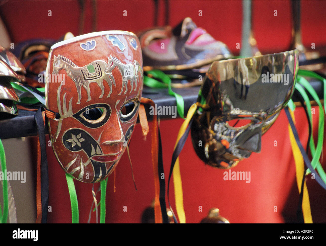 Chinese carnival masks shop festival fun tourism souvenir artwork trade ...