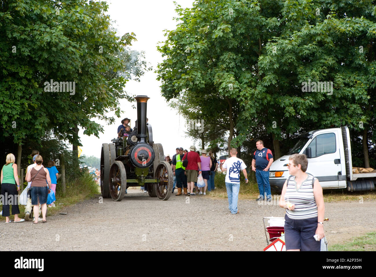 visitors at Steam fair Stock Photo - Alamy