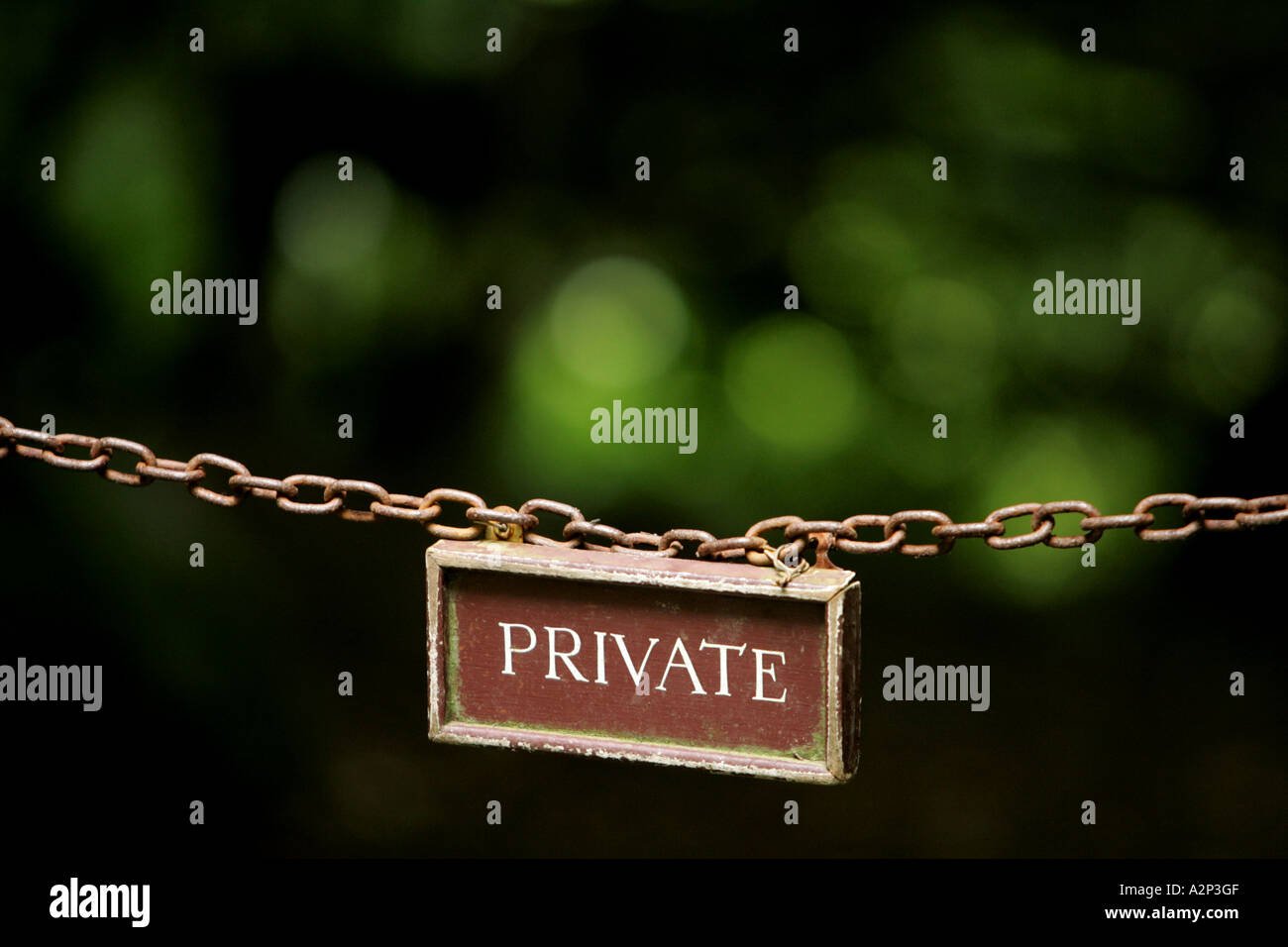 private board sing chain close up closed no entry staff only private ...