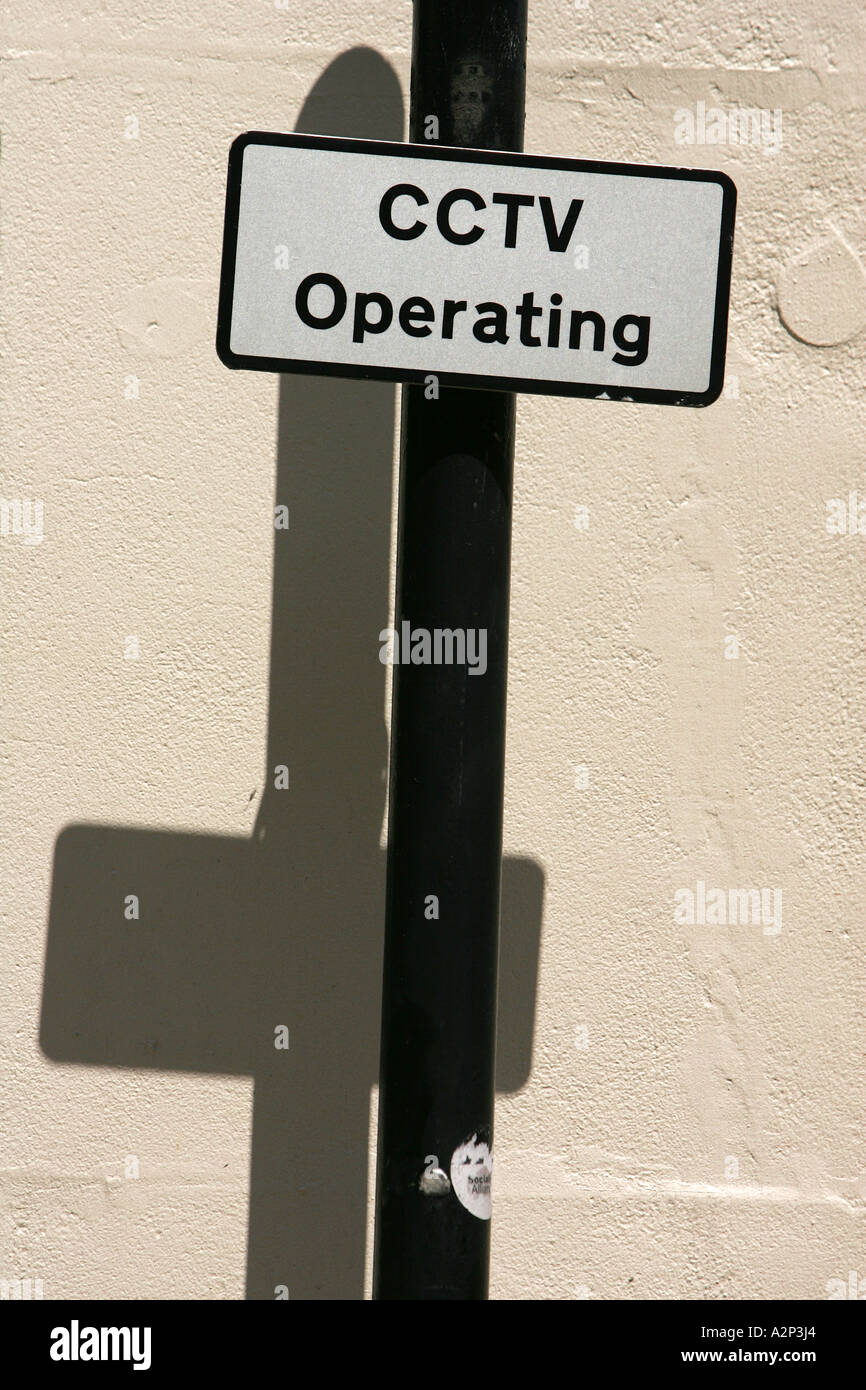 cctv operating camera sign warning CCTV in operation you are being ...