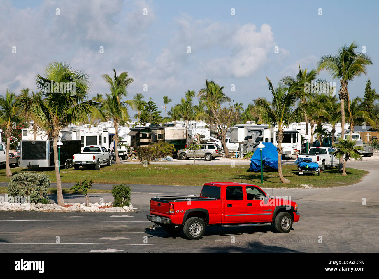 Caravan park unbelievable view infinity endless water road vast ...