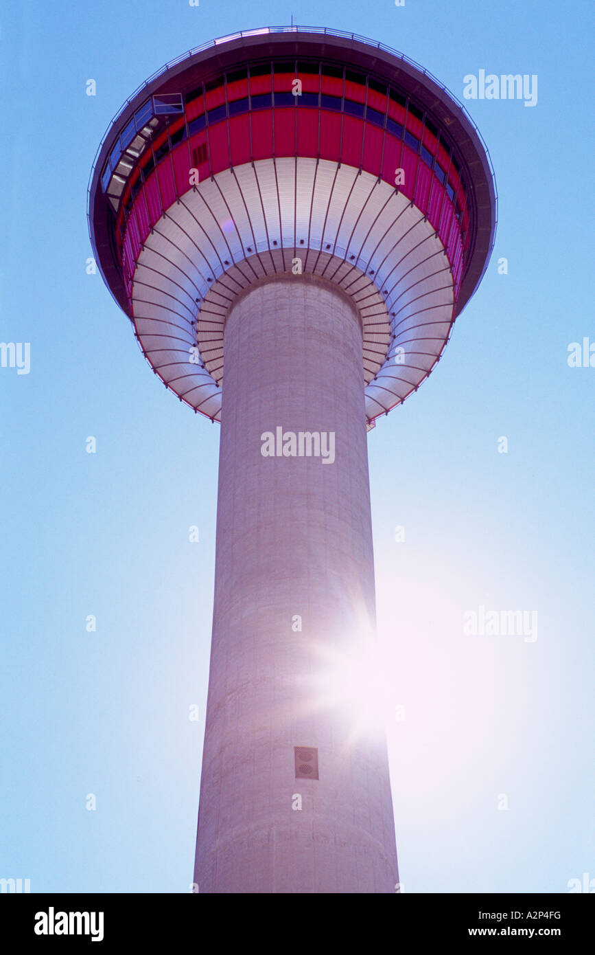 The "Calgary Tower" Downtown in the City of Calgary Alberta Canada ...