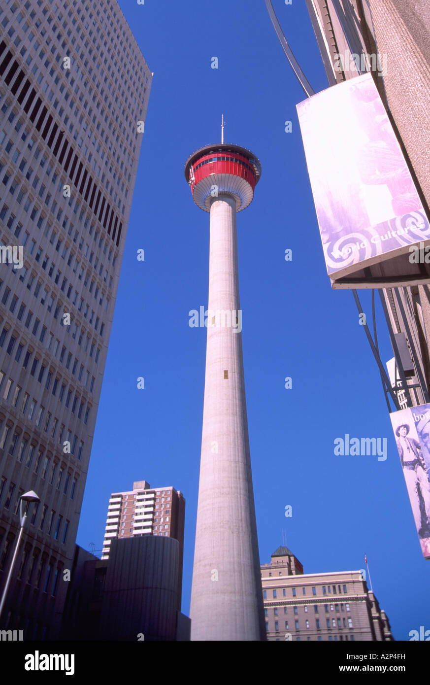 Calgary tower observation deck hi-res stock photography and images - Alamy