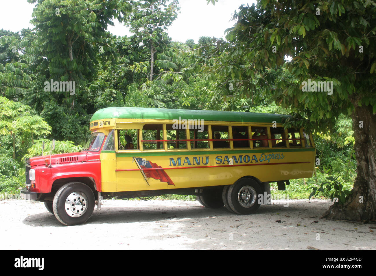 Samoan bus hi-res stock photography and images - Alamy