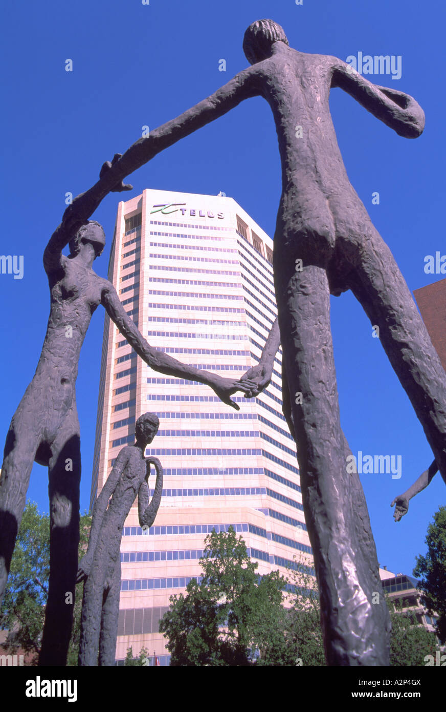 The Family of Man Sculptures by Artist Mario Armengol Downtown in the ...