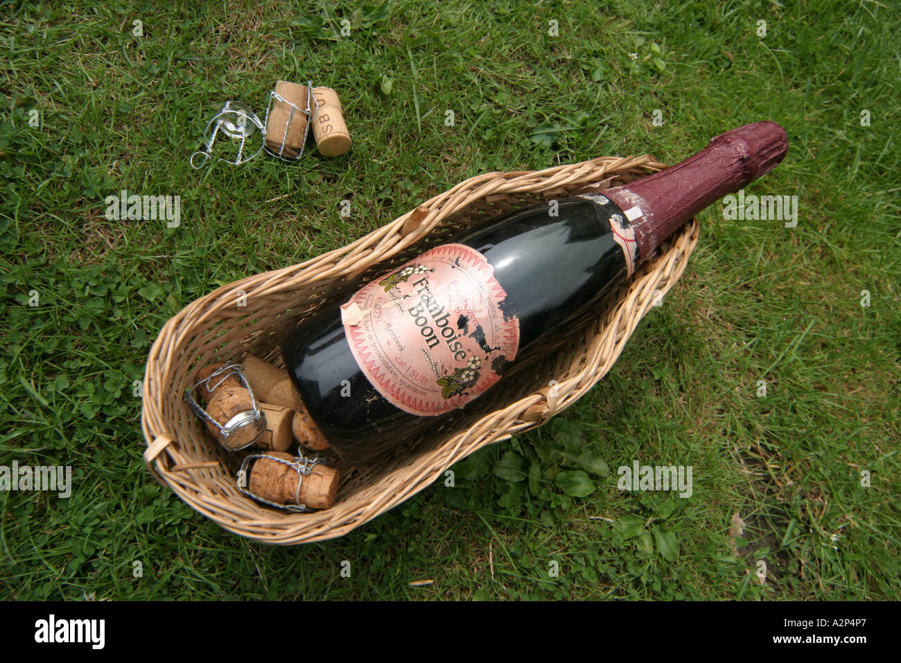 very rare bottle of belgian Strawberry beer in Belgium Framboise Boon ...