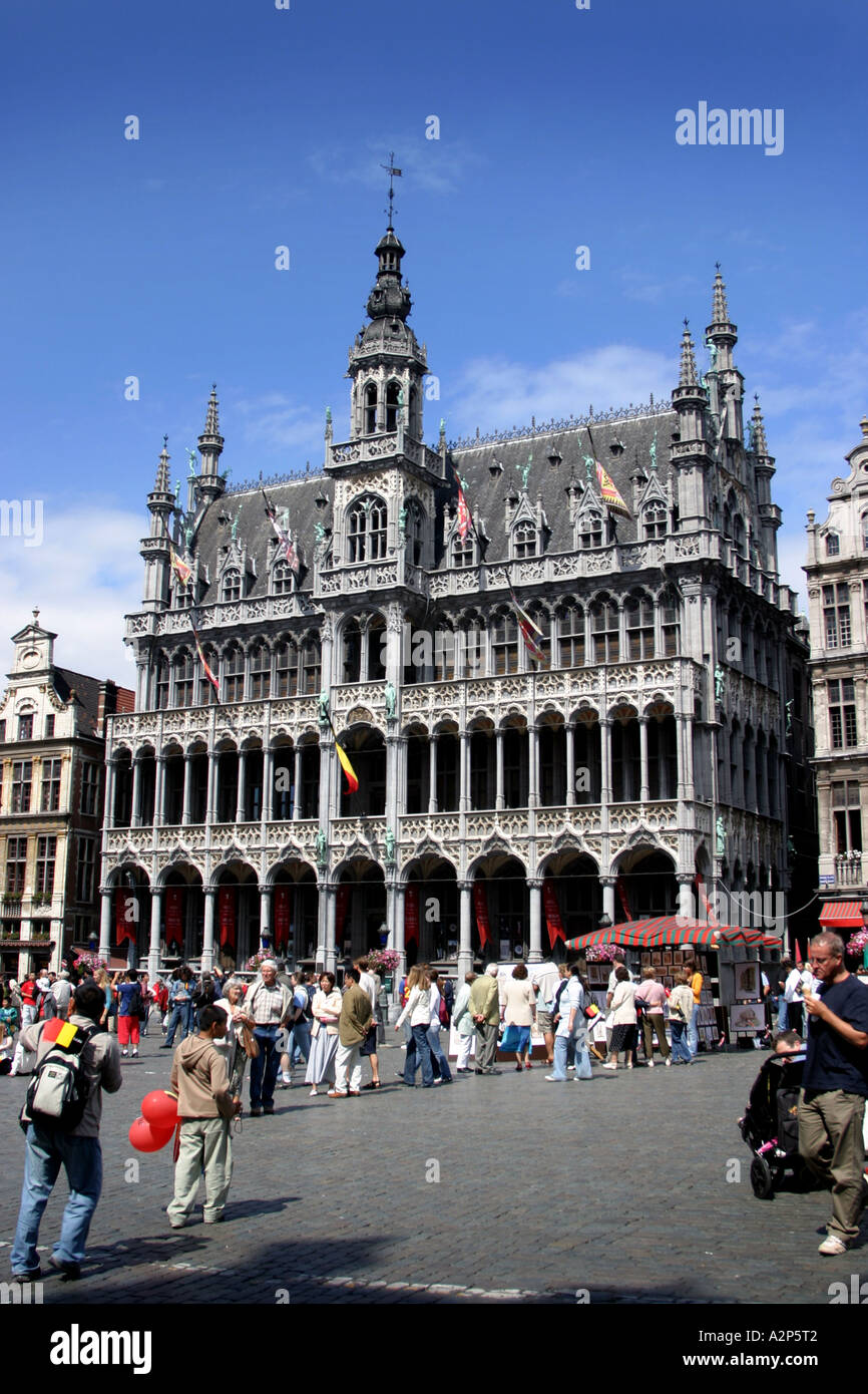 Kings House at the Grand Place Brussels Belgium Stock Photo - Alamy