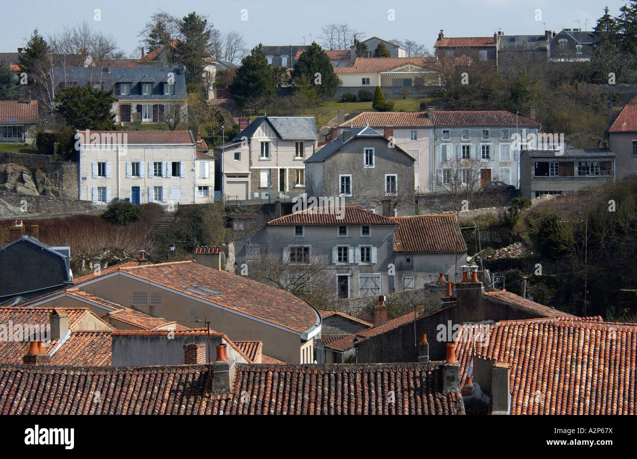 Old historic medieval town parthenay hi-res stock photography and ...