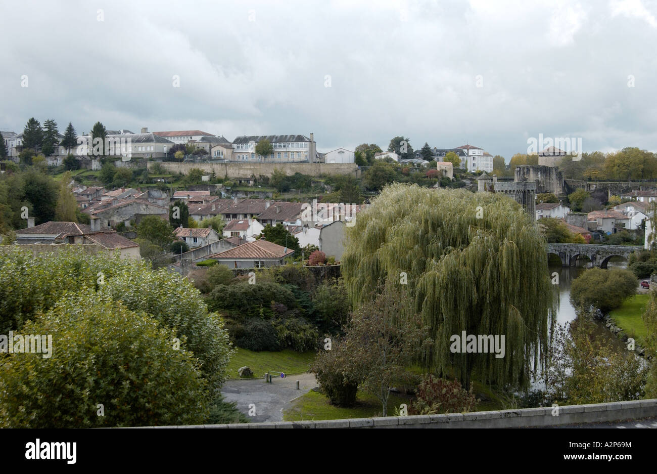 Old historic medieval town parthenay hi-res stock photography and ...