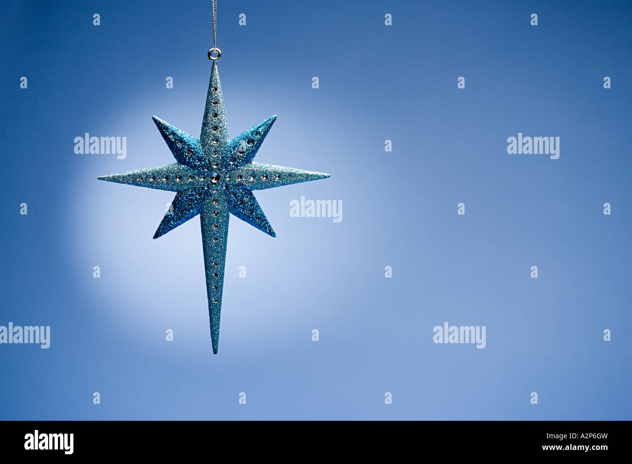 Star christmas decoration Stock Photo - Alamy