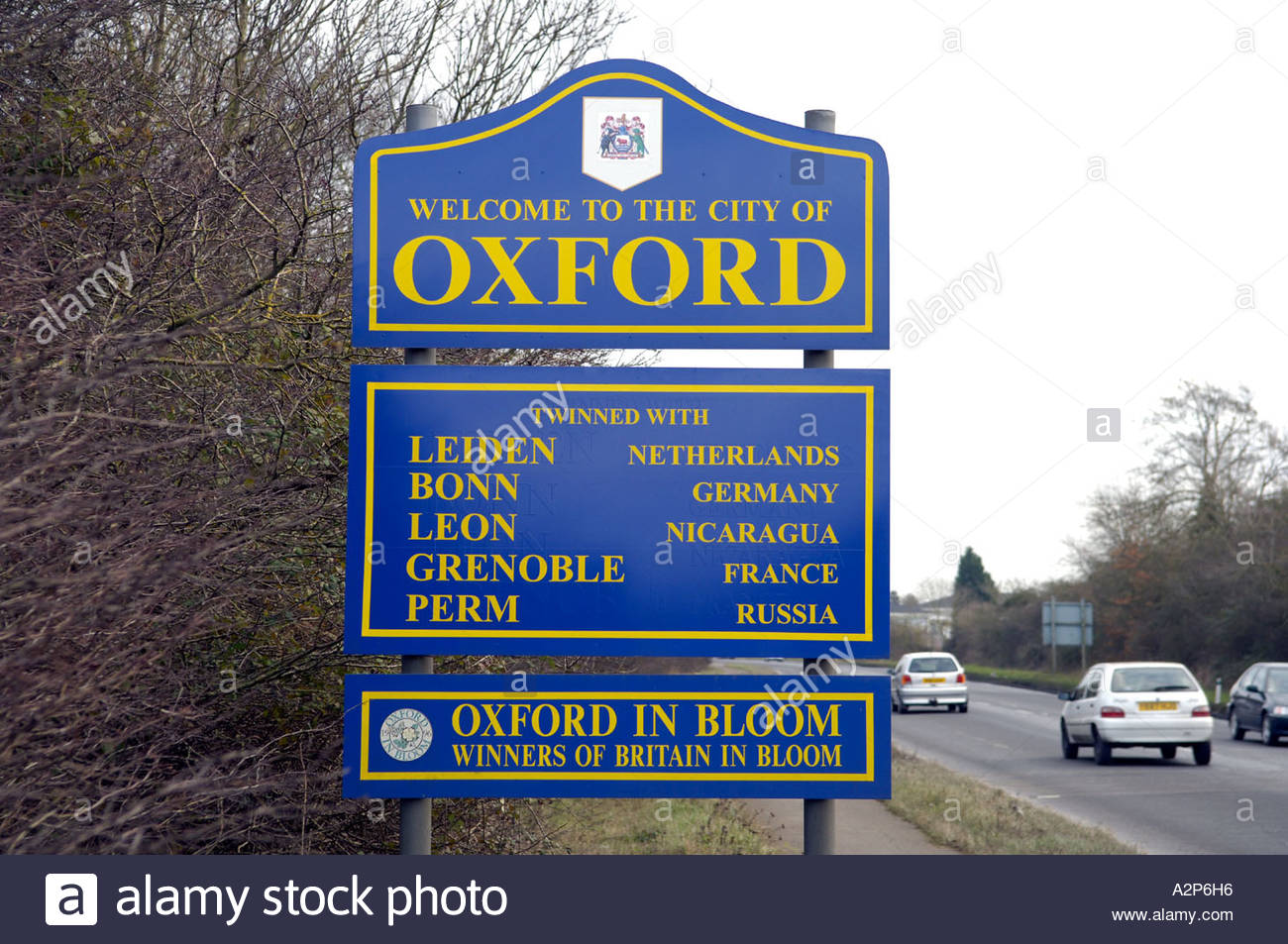 Road Sign In Oxford High Resolution Stock Photography and Images - Alamy