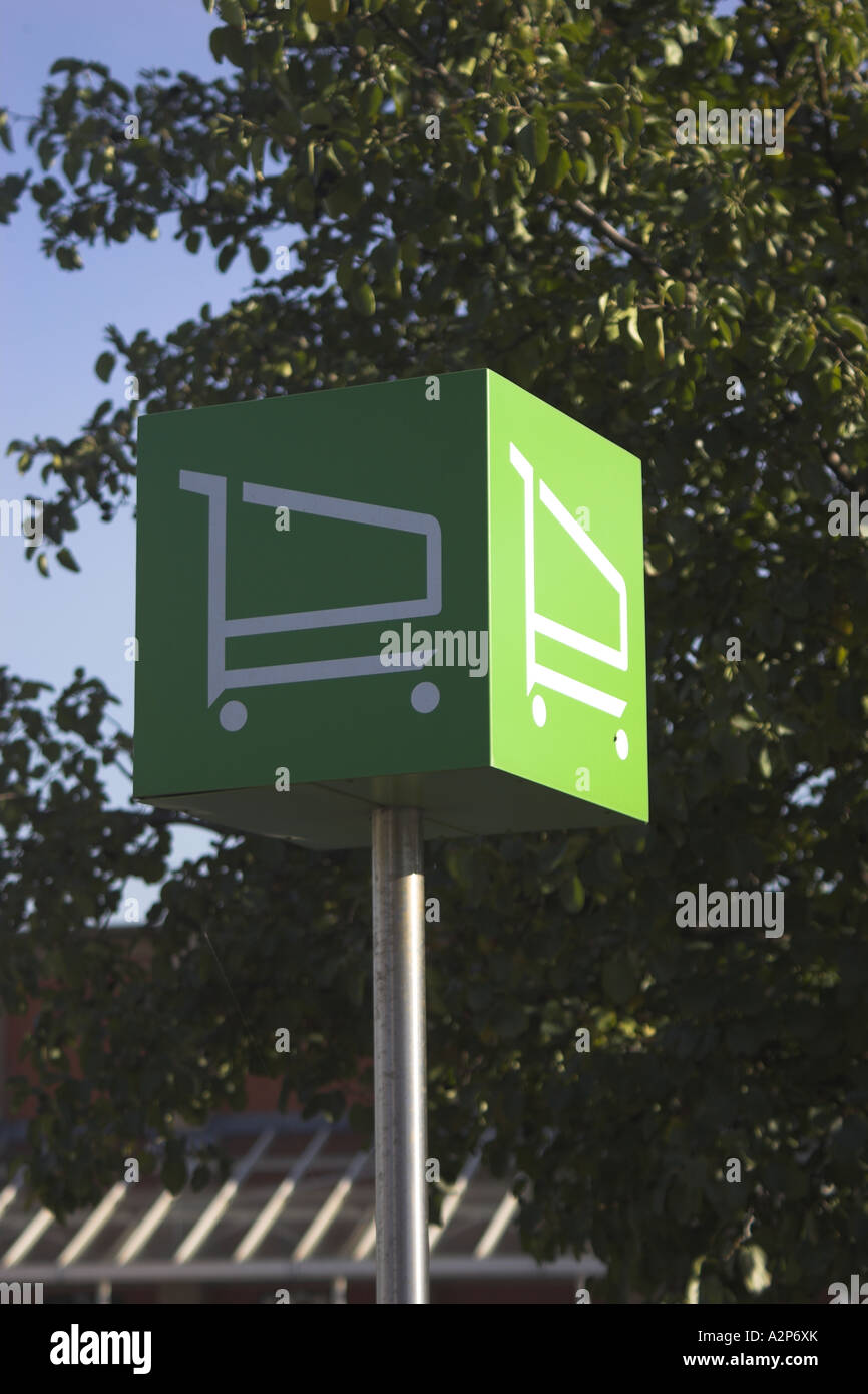 Trolley car sign hi-res stock photography and images - Alamy