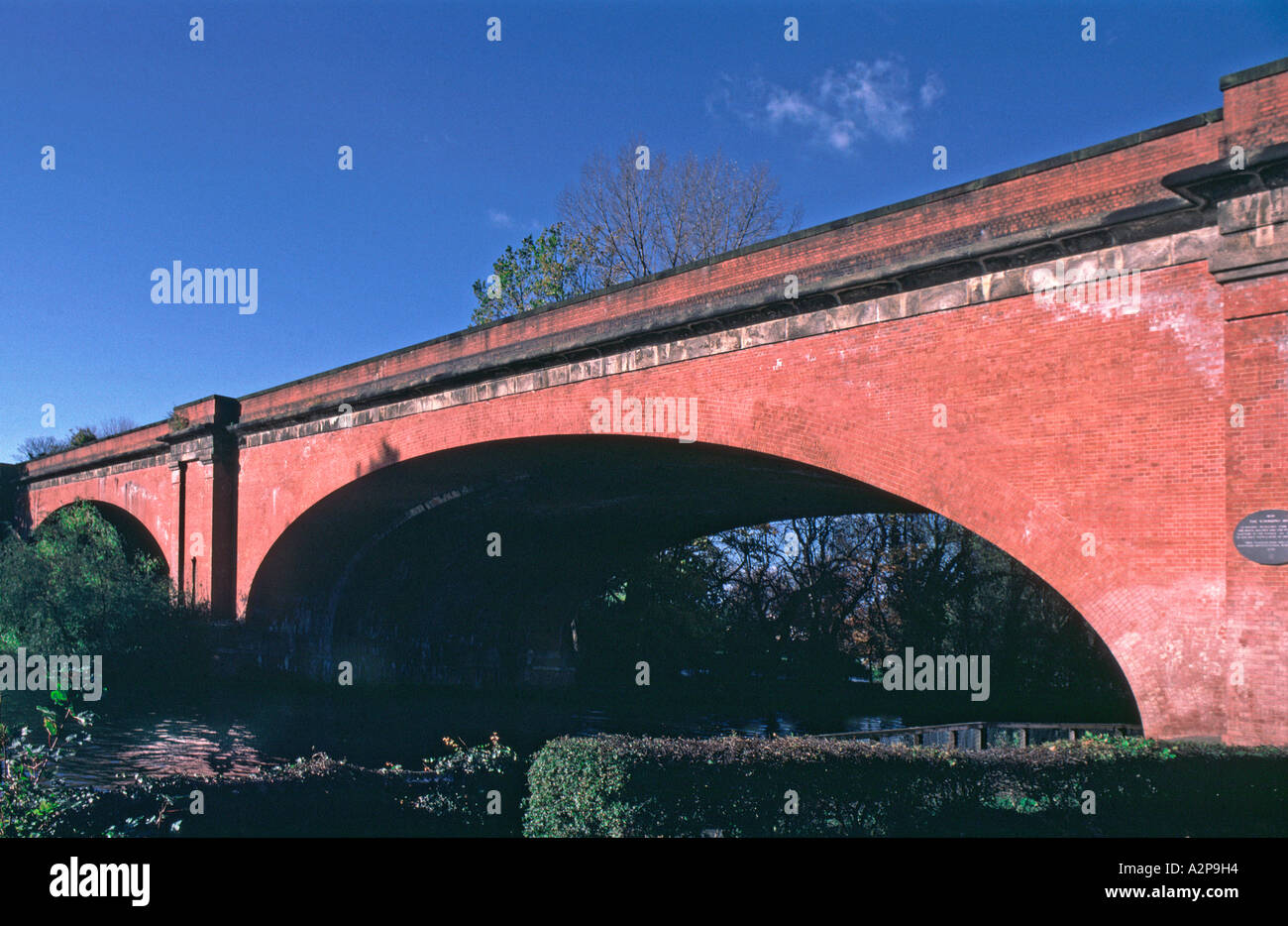 Railway bridge over [River Thames] at Maidenhead Berkshire England ...
