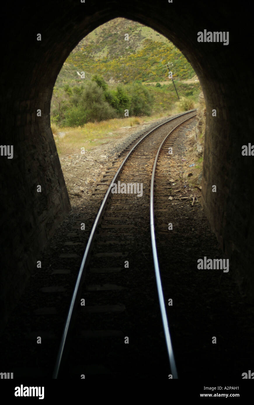 Railway tunnel entrance hi-res stock photography and images - Alamy