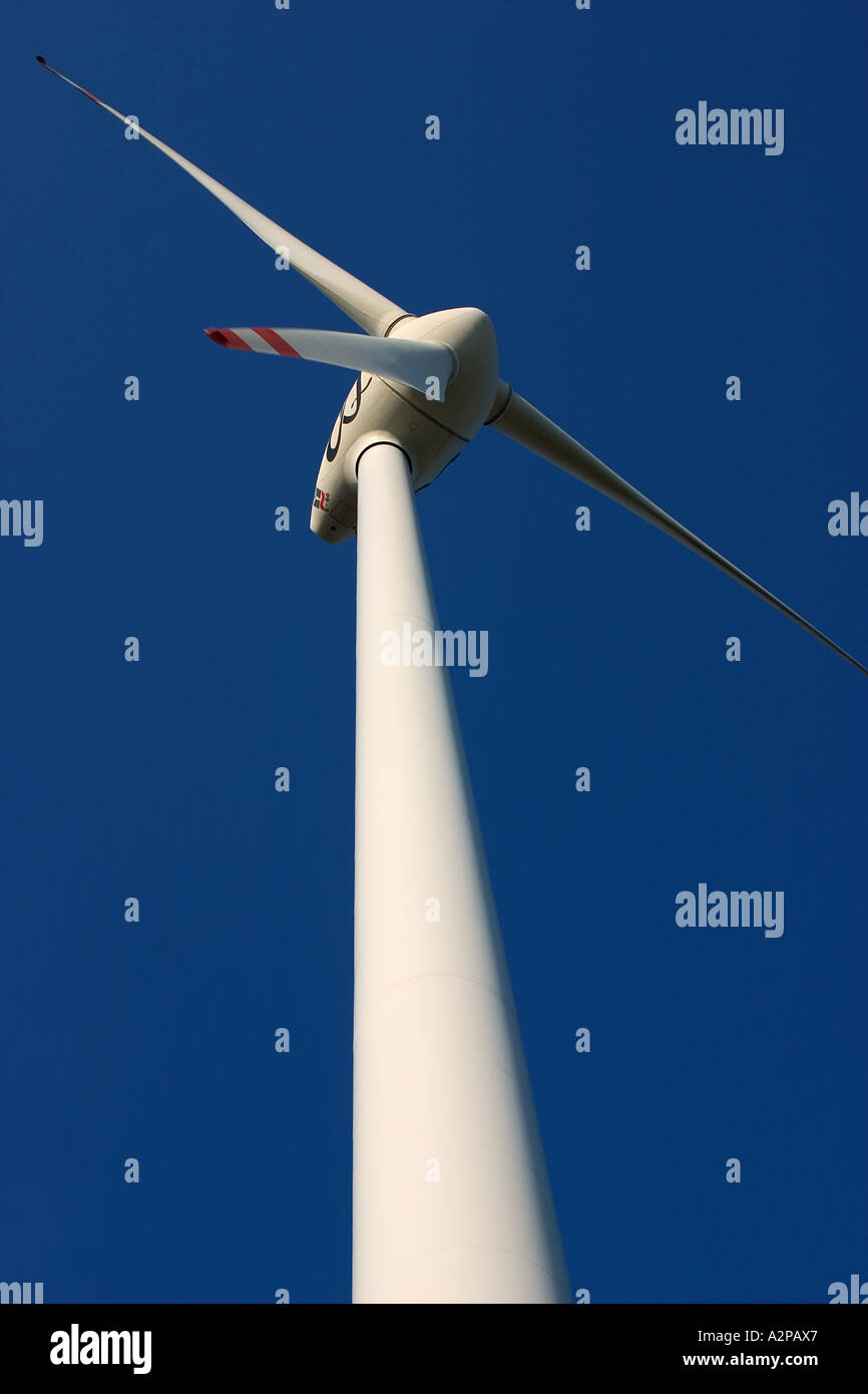 wind engines; wind turbines Stock Photo - Alamy