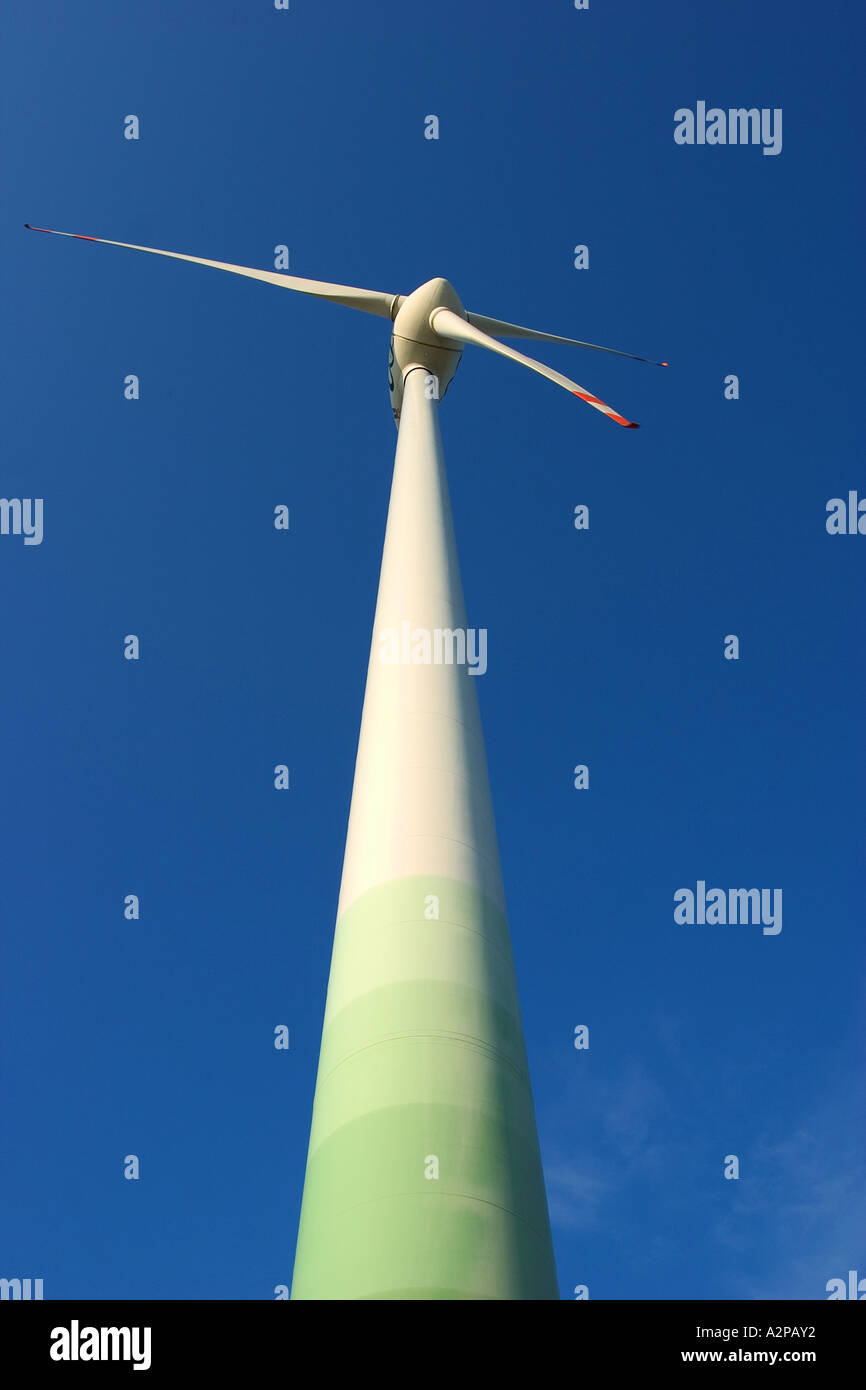 wind engines; wind turbines Stock Photo - Alamy