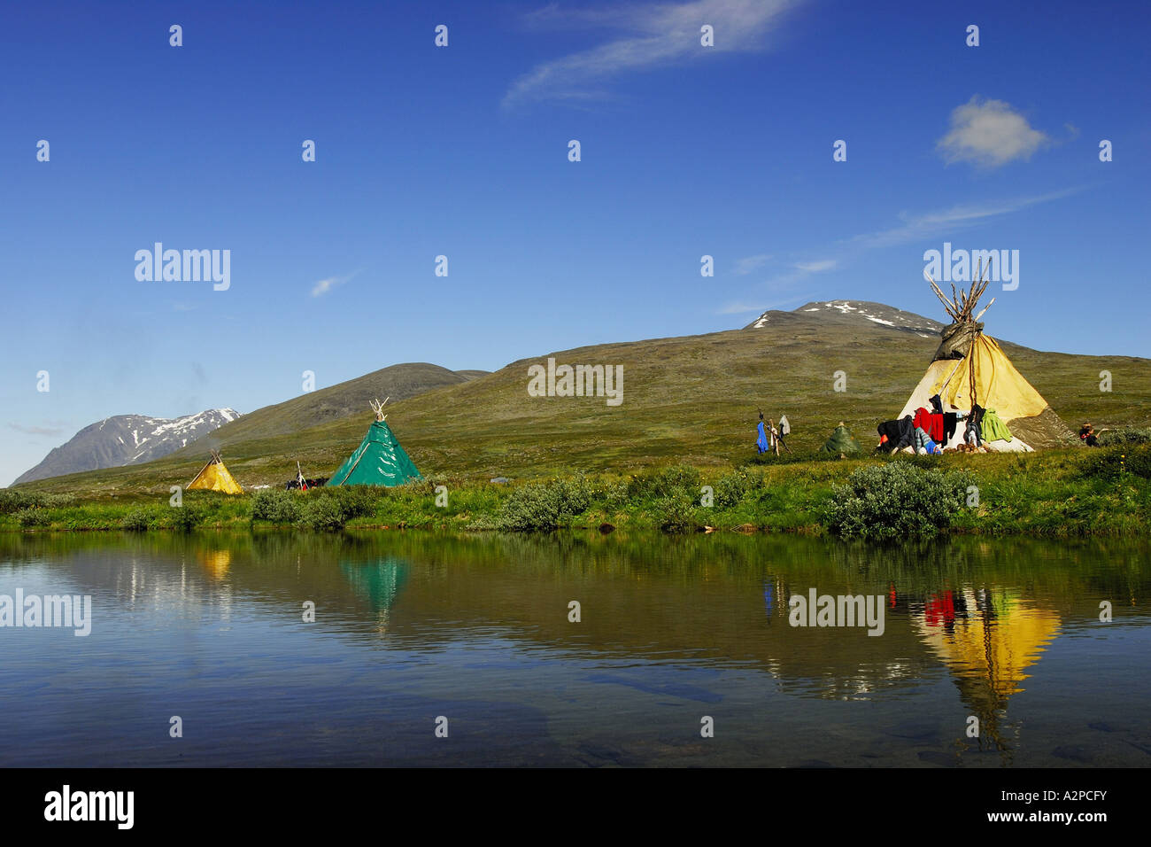 Tent Of Sami People Stock Photos & Tent Of Sami People Stock Images - Alamy