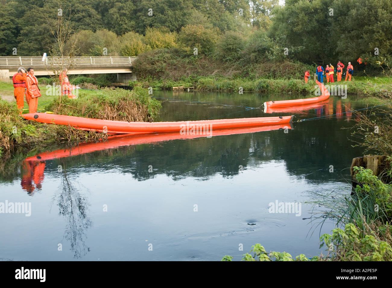 Pollution control boom hi-res stock photography and images - Alamy