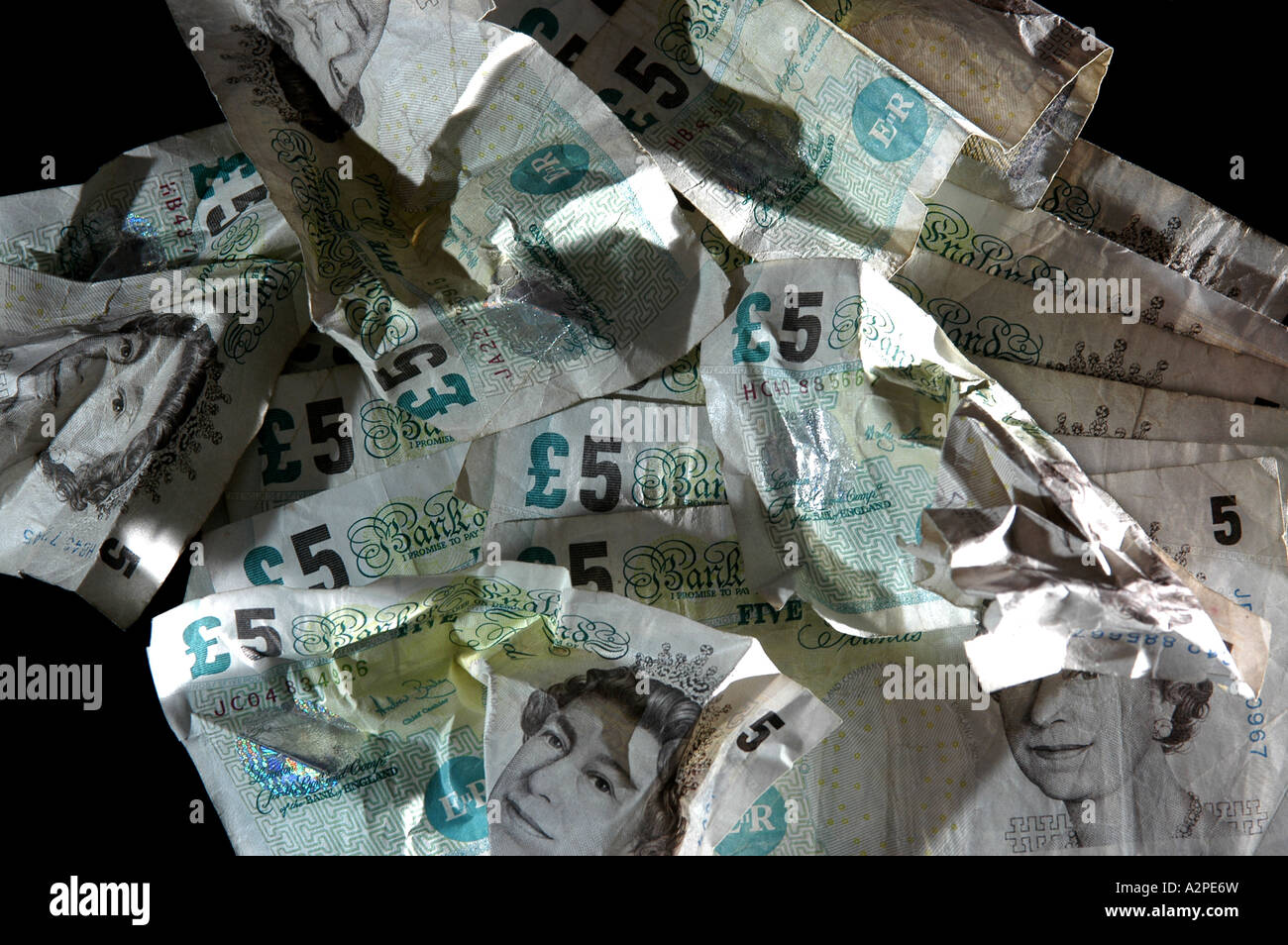Old Five Pound Notes High Resolution Stock Photography and Images - Alamy