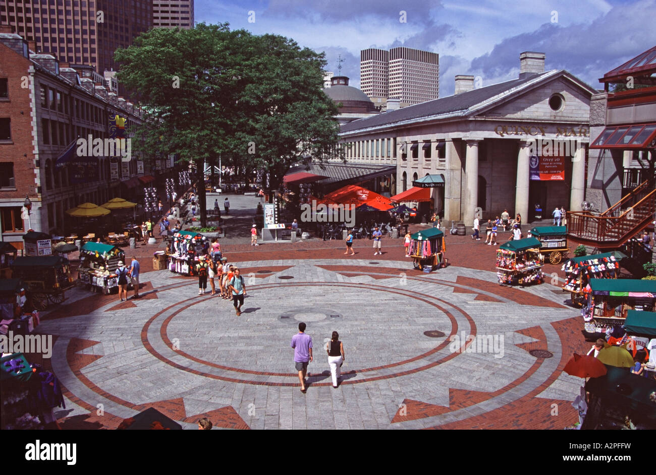 Quincy market boston massachusetts mass hi-res stock photography and ...