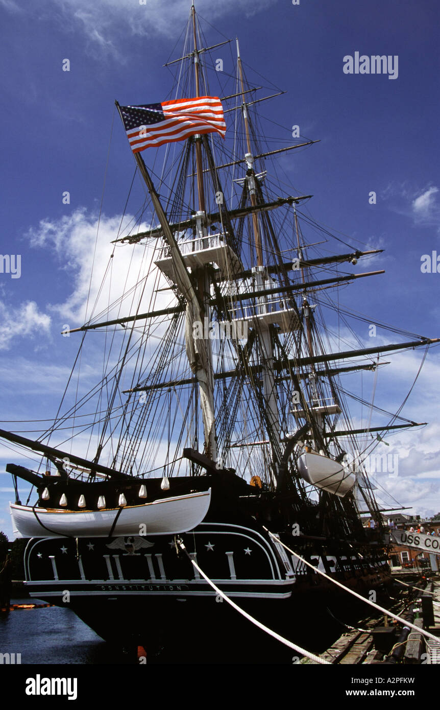 Rigging uss constitution hi-res stock photography and images - Alamy
