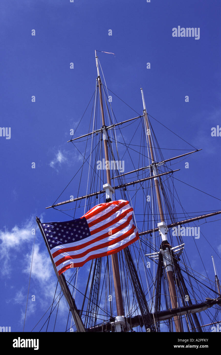 Rigging uss constitution hi-res stock photography and images - Alamy