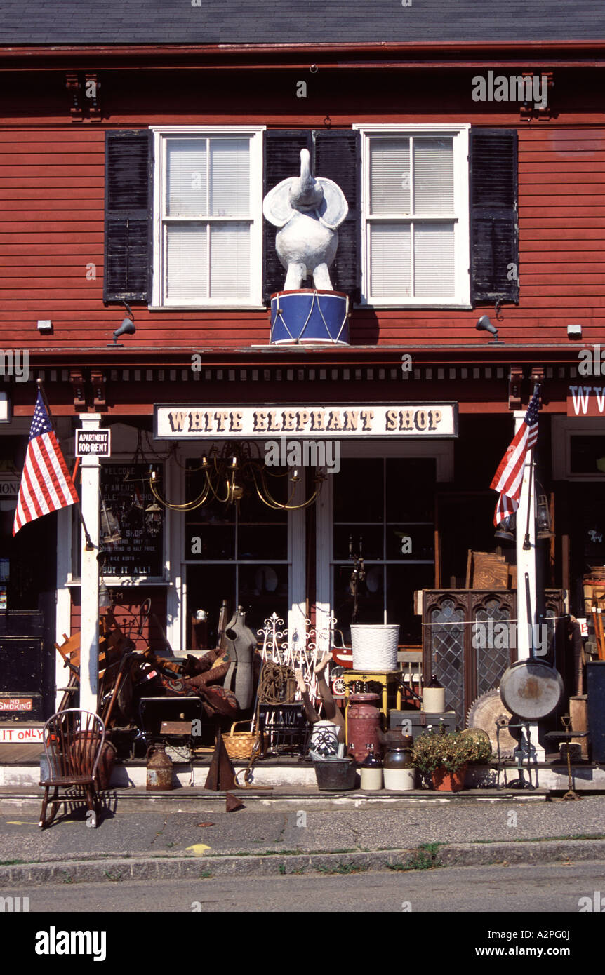 White Elephant Shop, Main Street, Essex, Essex County, Massachusetts ...
