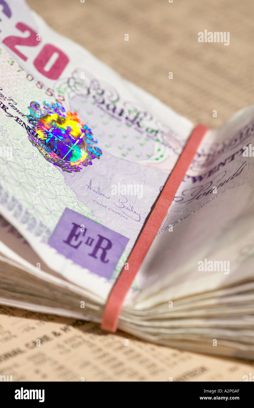 Wad Of Cash Notes High Resolution Stock Photography and Images - Alamy