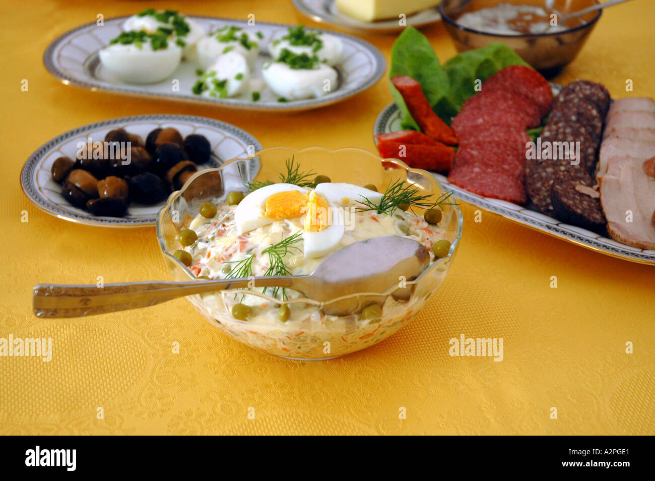 Traditional polish breakfast hi-res stock photography and images - Alamy